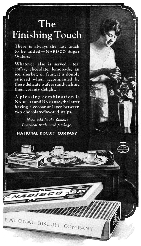 Ad: Nabisco, 1919. /Namerican Advertisement For The National Biscuit ...