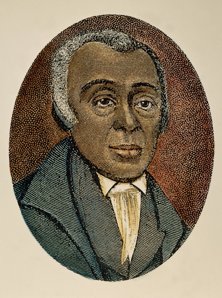 Richard Allen (1760-1831). /Namerican Bishop. Colored Engraving, 19Th ...