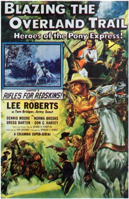 Blazing the Overland Trail Movie Poster (11 x 17) - Item # MOV202821 ...