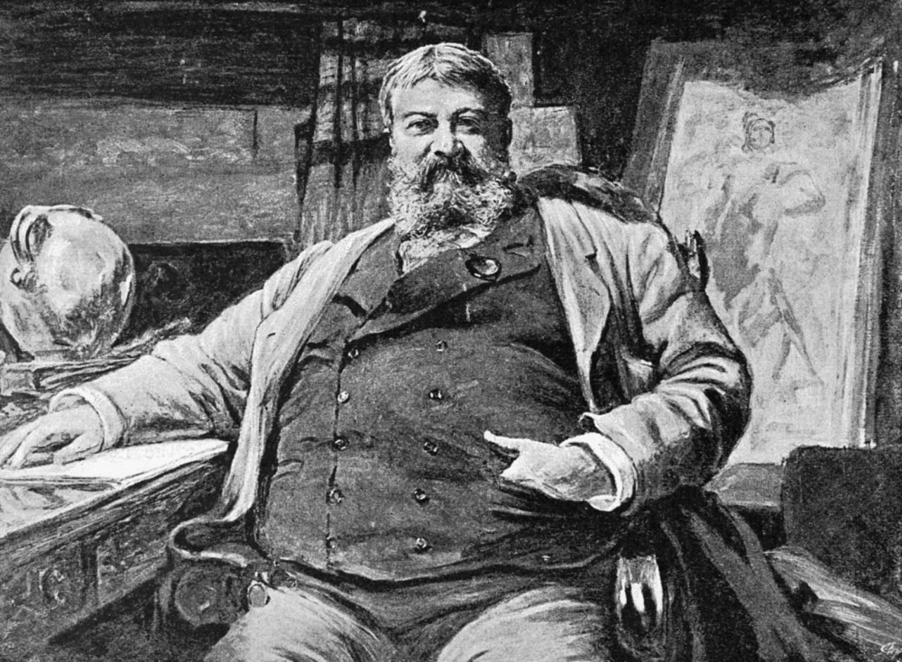 Henry Hobson Richardson /N(1838-1886). American Architect. Oil By ...