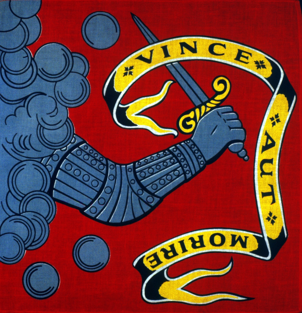 Bedford Flag, 1775. /Nflown On The First Day Of The American ...