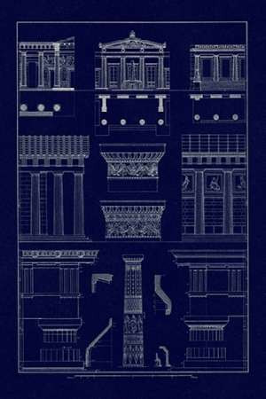 Doric Order, Temple of Zeus and Cased Column Poster Print by J ...
