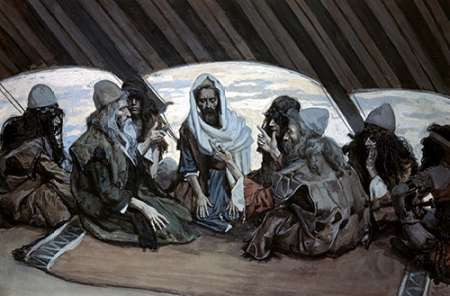 Moses and Jethro Poster Print by James Tissot - Item # VARPDX280432 ...