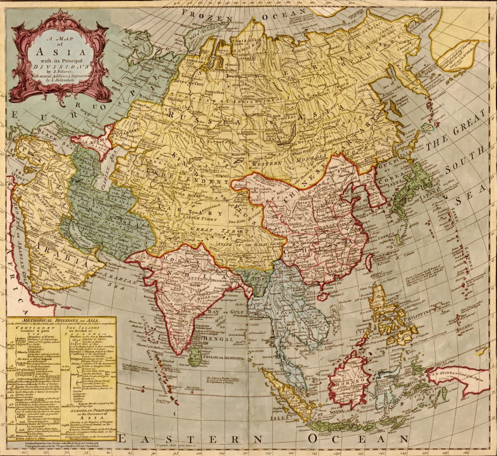 Asia - 1700's Poster Print - Item # VARBLL058758556L - Posterazzi
