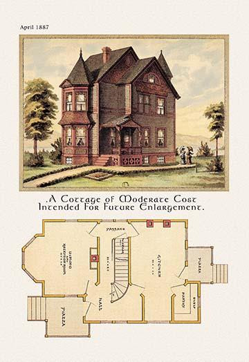American Architecture of the Victorian Period with an illustration of ...