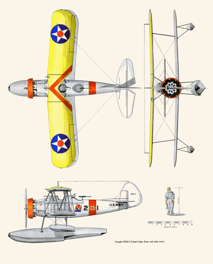 Page from "AIRPLANES" by John T. McCoy JR. from 1936. Shows a plane ...