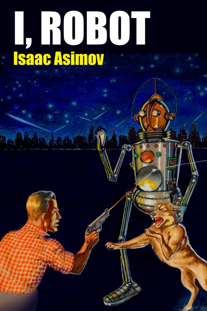 Original January 1939 pulp magazine art illustrating "I, Robot" for ...