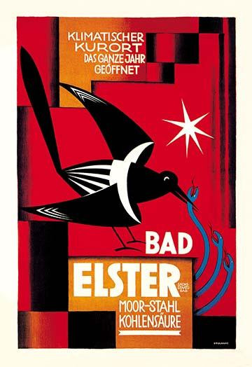 German poster by Otto Lange in the style of German Expressionism. A ...