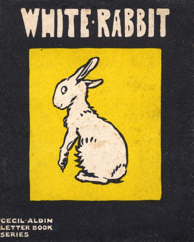 Cover Design By Cecil Aldin White Rabbit Poster Print By Mary Evans ...