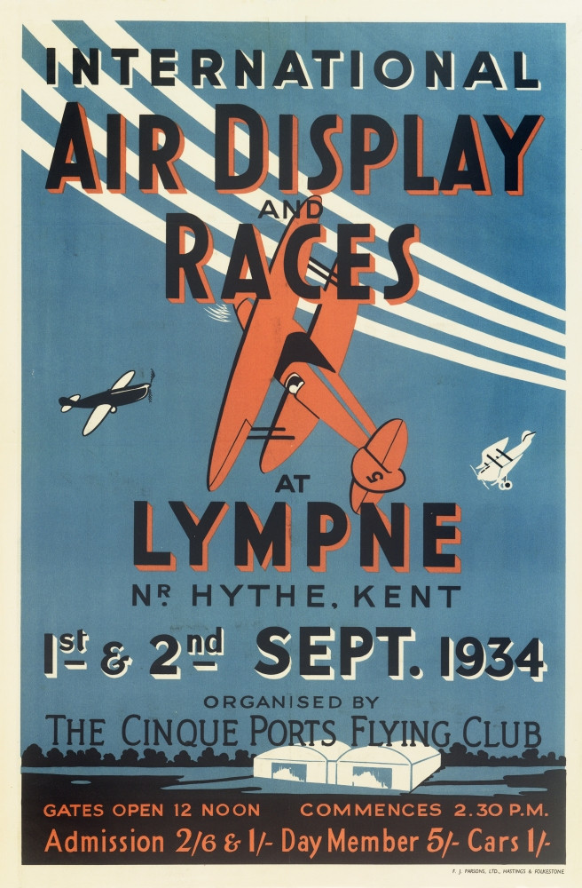 International Air Display And Races Poster Poster Print By ®The Royal ...