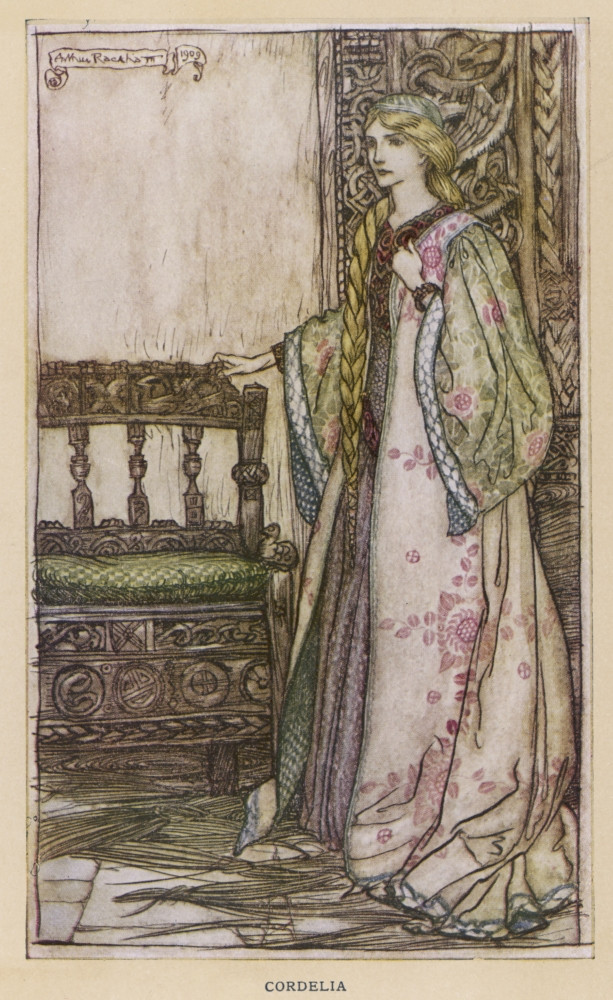 Cordelia In King Lear Poster Print By Mary Evans Picture Library/Arthur ...