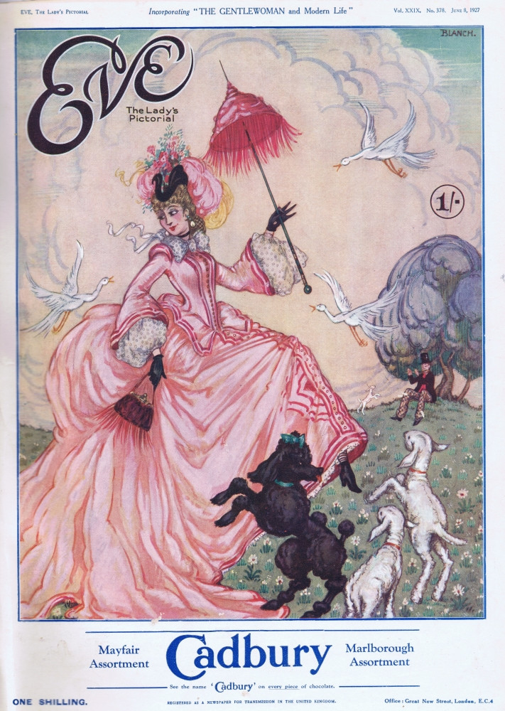 Cover Of Eve Magazine 8 June 1927 Poster Print By Mary Evans / Jazz Age ...