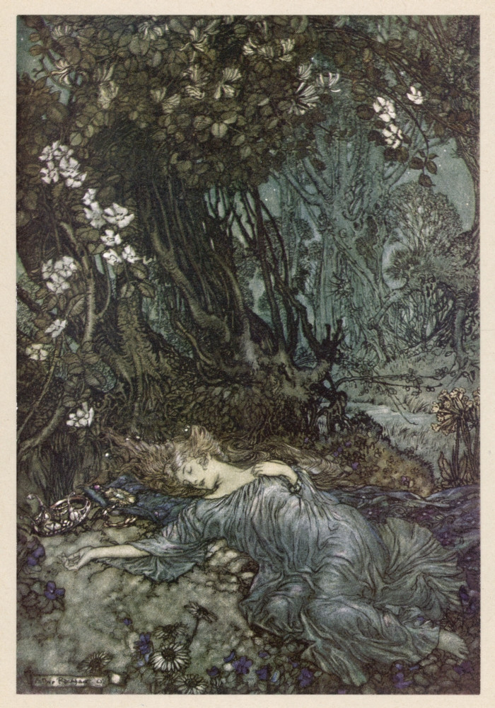 Shakespeare/Titania Poster Print By Mary Evans Picture Library/Arthur ...