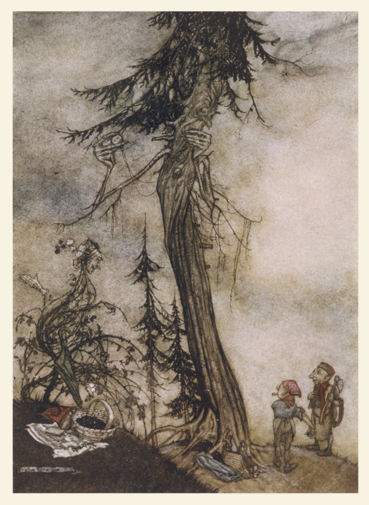Arthur Rackham Trees