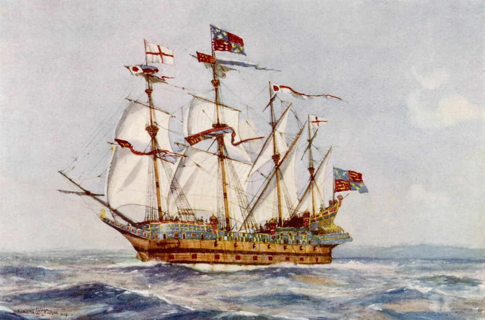 Henri Grace A Dieu' Poster Print By Mary Evans Picture Library - Item ...