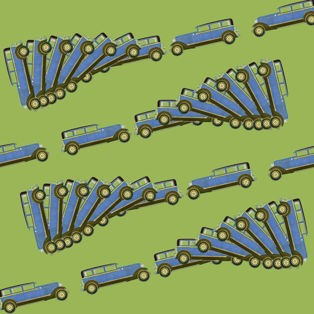 Repeating Pattern - Car / Motoring Poster Print By ® Mary Evans Picture ...