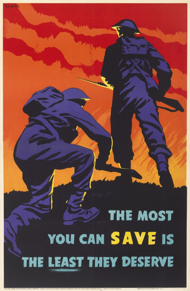 Ww2 Poster -- National Savings Poster Print By ®The National Army ...