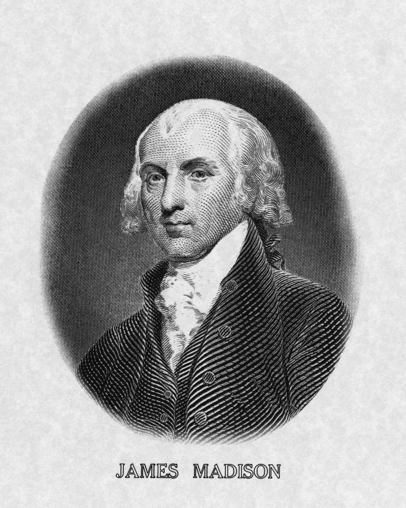 Us Presidents. Us President James Madison. History - Item ...