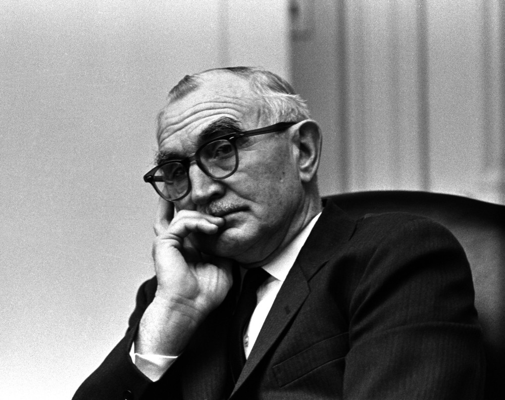 Senator Wayne Morse Wayne From Oregon During A Meeting With President ...