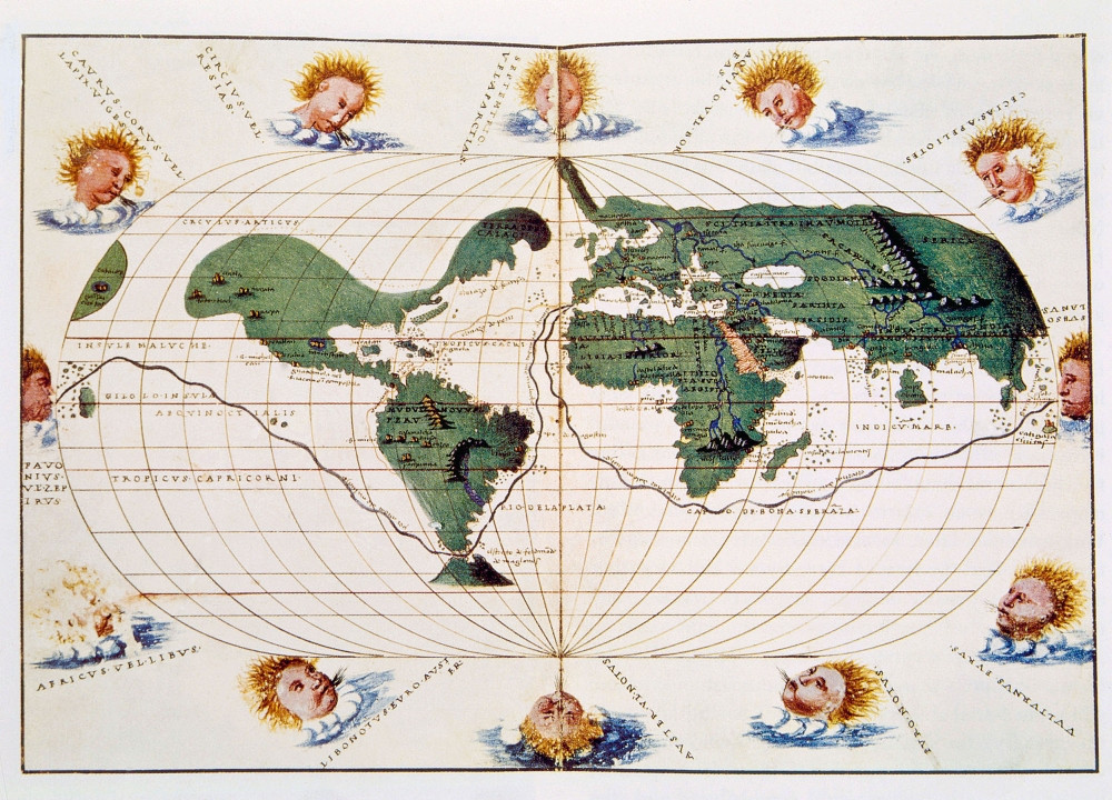Map Of Ferdinand Magellan'S 1519-1521 Voyage History - Item ...