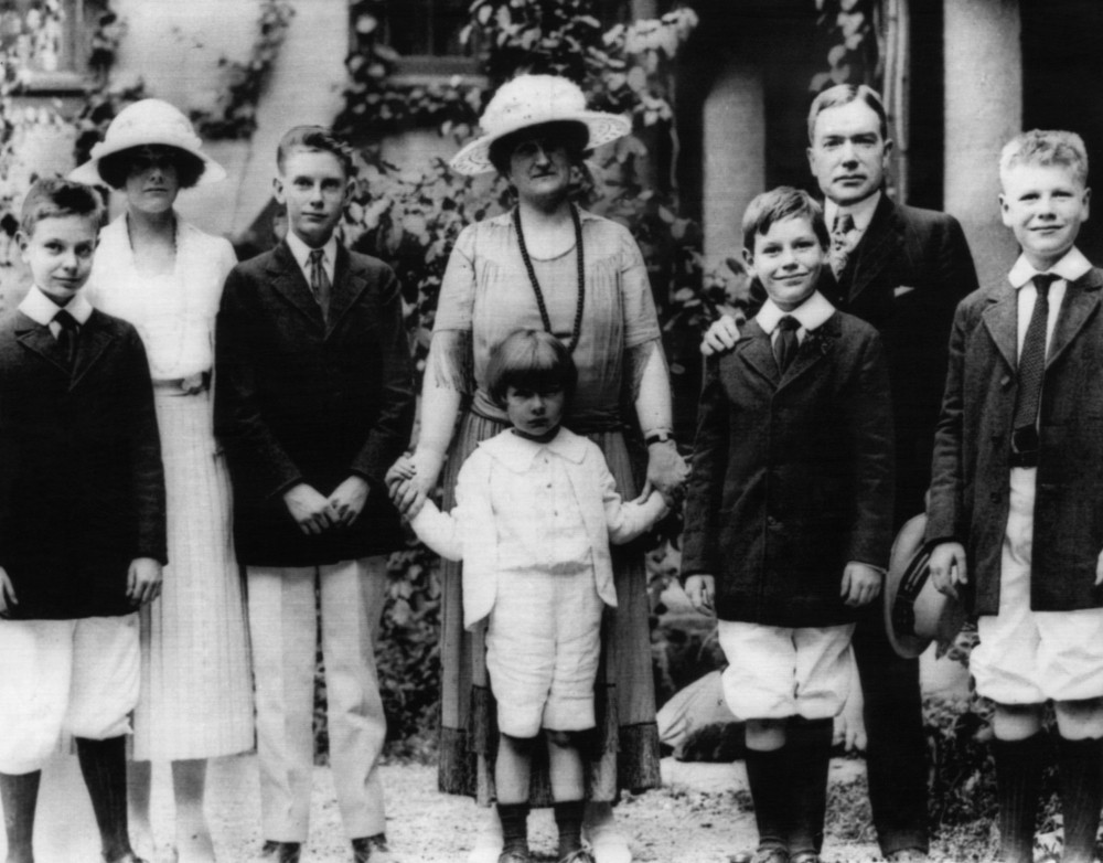 Rockefeller Family. From Left Laurance Rockefeller History - Item ...