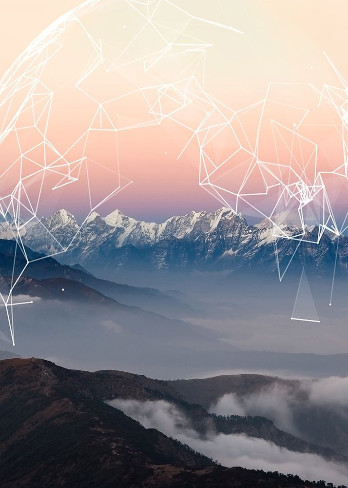 Geo Mountain Poster Print by GeoMania - Item # VARPDXIN99236 - Posterazzi