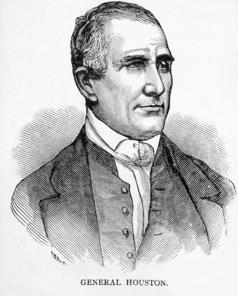 General Sam Houston History - Item # VAREVCP4DSAHOEC001 - Posterazzi