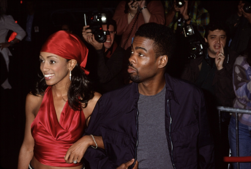 Chris Rock And Wife At Premiere Of Nurse Betty, Ny 9600, By Cj Contino ...
