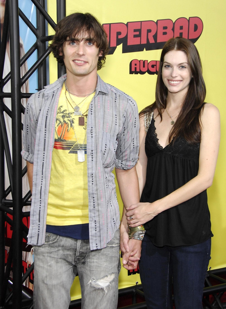 Tyson Ritter, Kim Smith At Arrivals For Premiere Of Superbad, Grauman'S ...