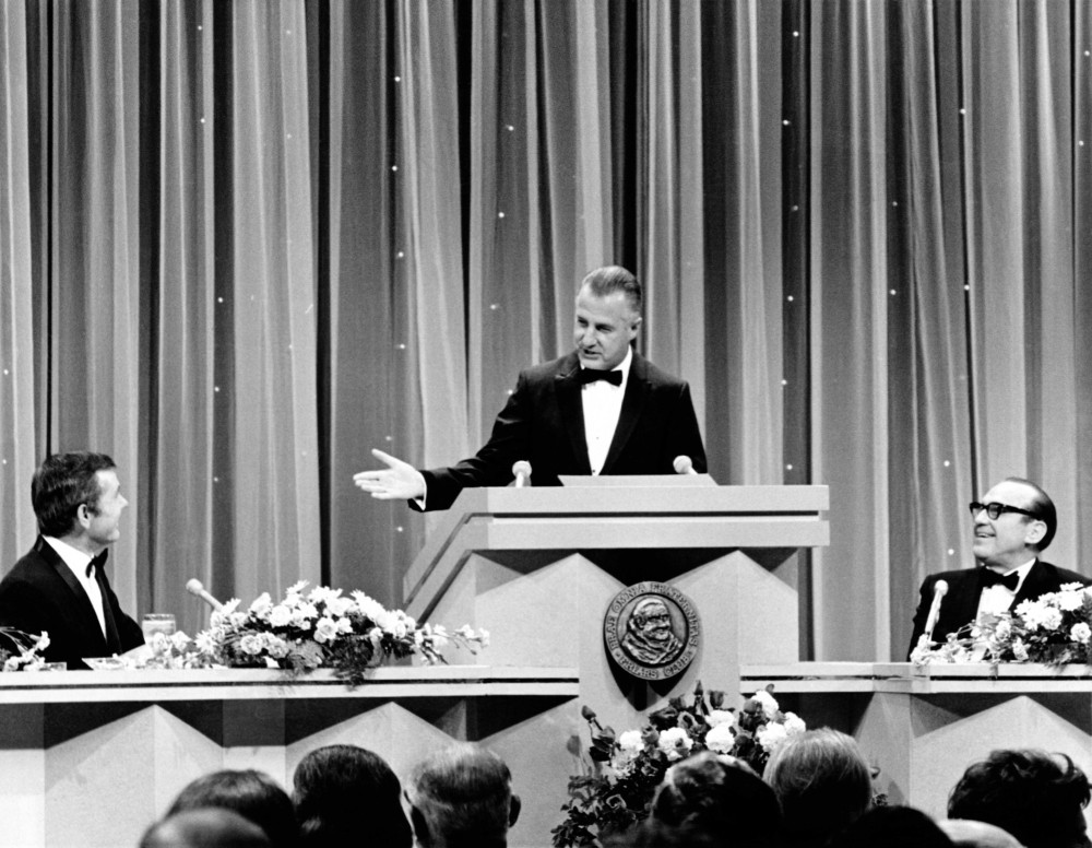 Vice President Spiro Agnew At 'The Friars Club' Roast Of Jack Benny. L ...