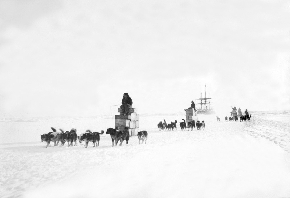 Robert E.Peary-Loading Supplies From Commander Peary'S Arctic ...