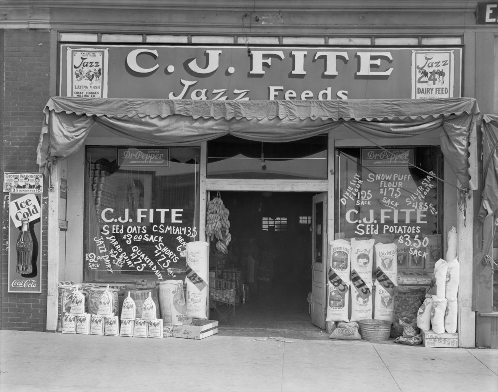 Alabama Feed Store Front History - Item # VAREVCHCDLCGBEC741 - Posterazzi