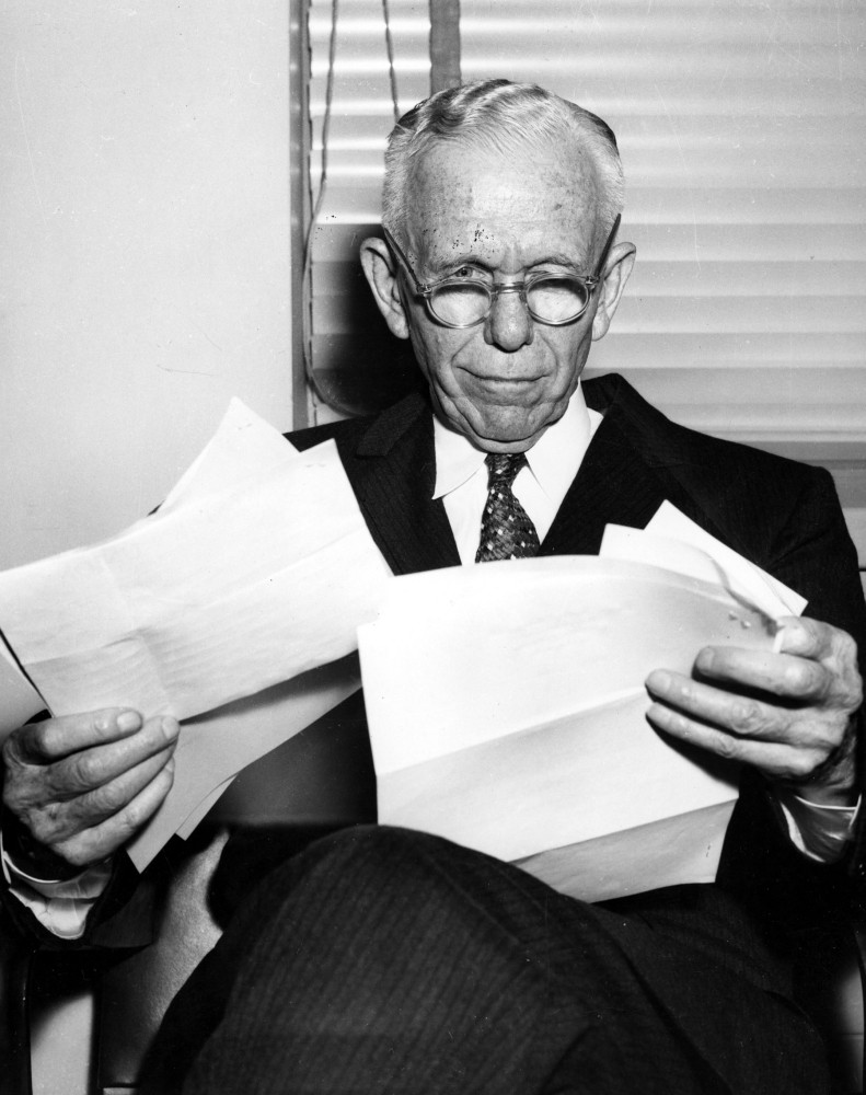 General George C. Marshall In The 1950S. Courtesy Csu Archives Everett ...