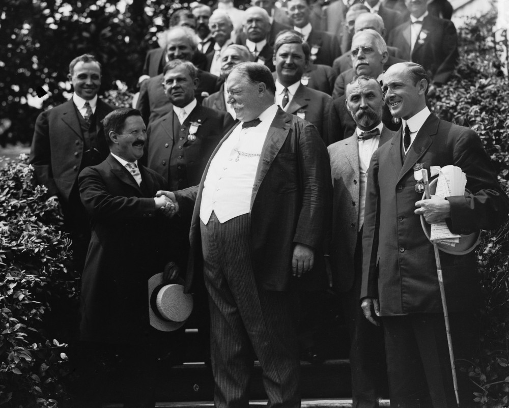 William Howard Taft Receives News Of His Nomination As The Republican ...