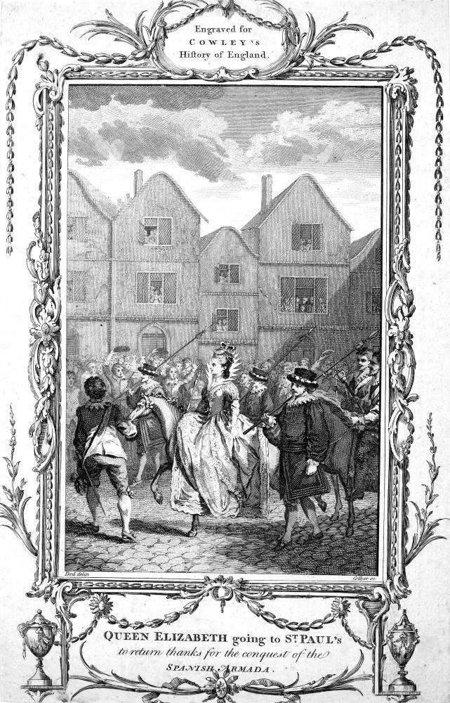 Elizabeth I (1533-1603). /Nqueen Of England And Ireland, 1558-1603. In ...