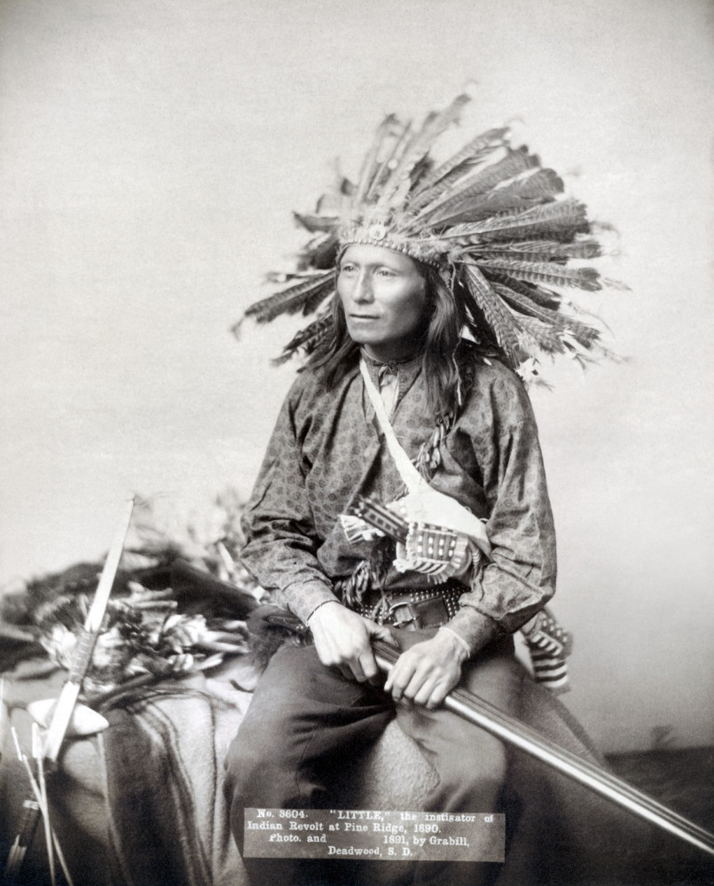 Sioux Leader, 1891. /Nlittle, The Oglala Sioux Leader Cited As An ...