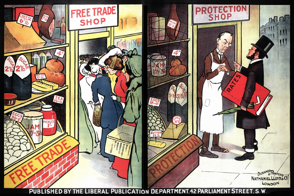 Free Trade Is Good Cartoon