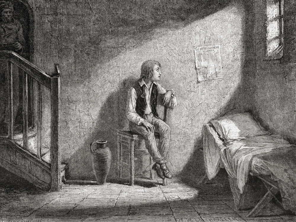 The Dauphin In The Temple Prison. Louis Xvii(Louis Charles), 1785_1795 ...