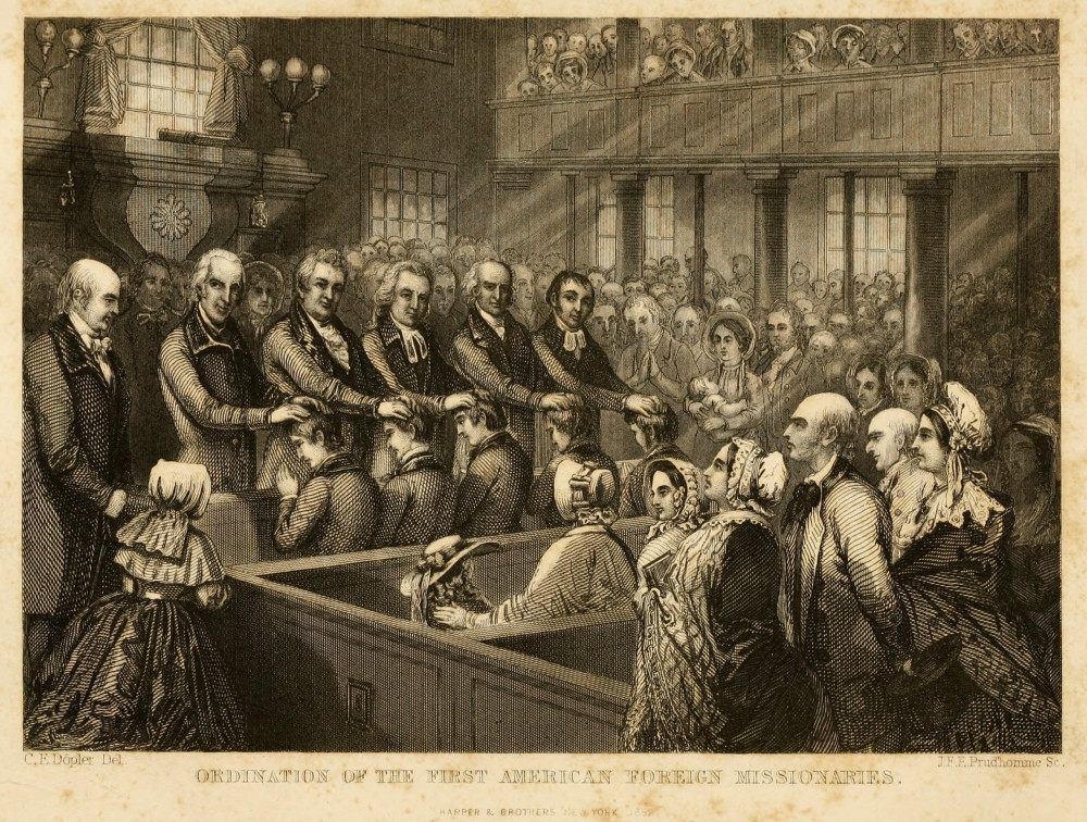 Ordination Of The First American Foreign Missionaries At Salem ...