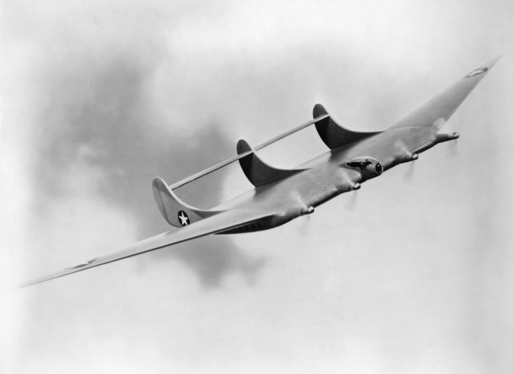 Burnelli Cby-3 Aircraft. /Nvincent J. Burnelli'S All-Wing Eighty ...