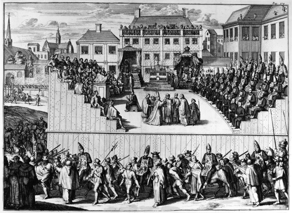 Spanish Inquisition. /Ncomposite Image Of The Trial, Procession, Auto ...