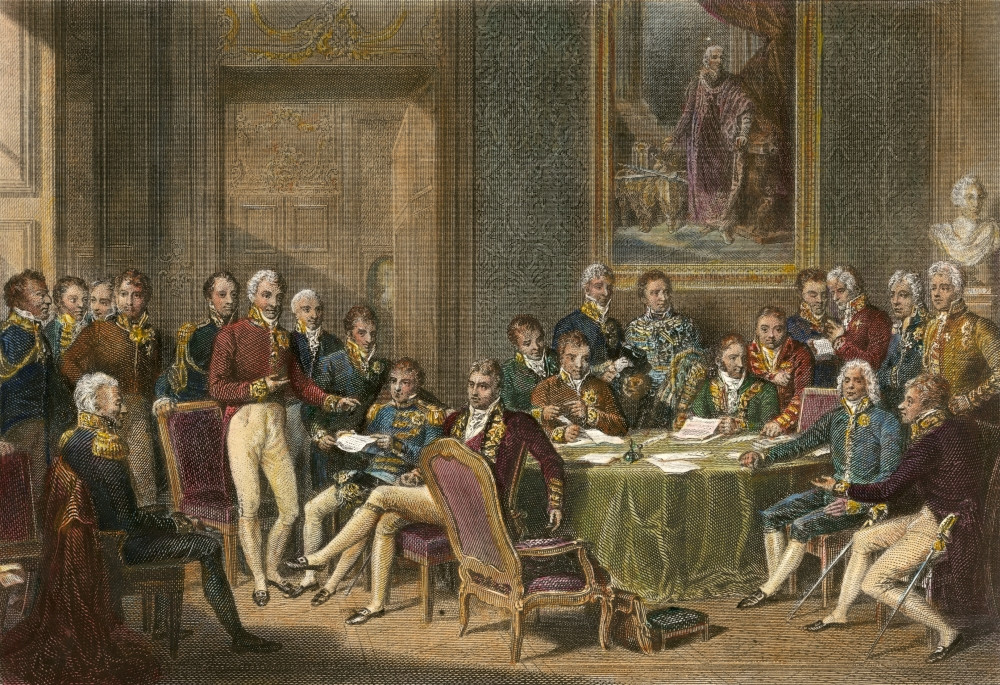 Congress Of Vienna, 1815. /Nthe Congress Of Vienna, 1815. Arthur ...