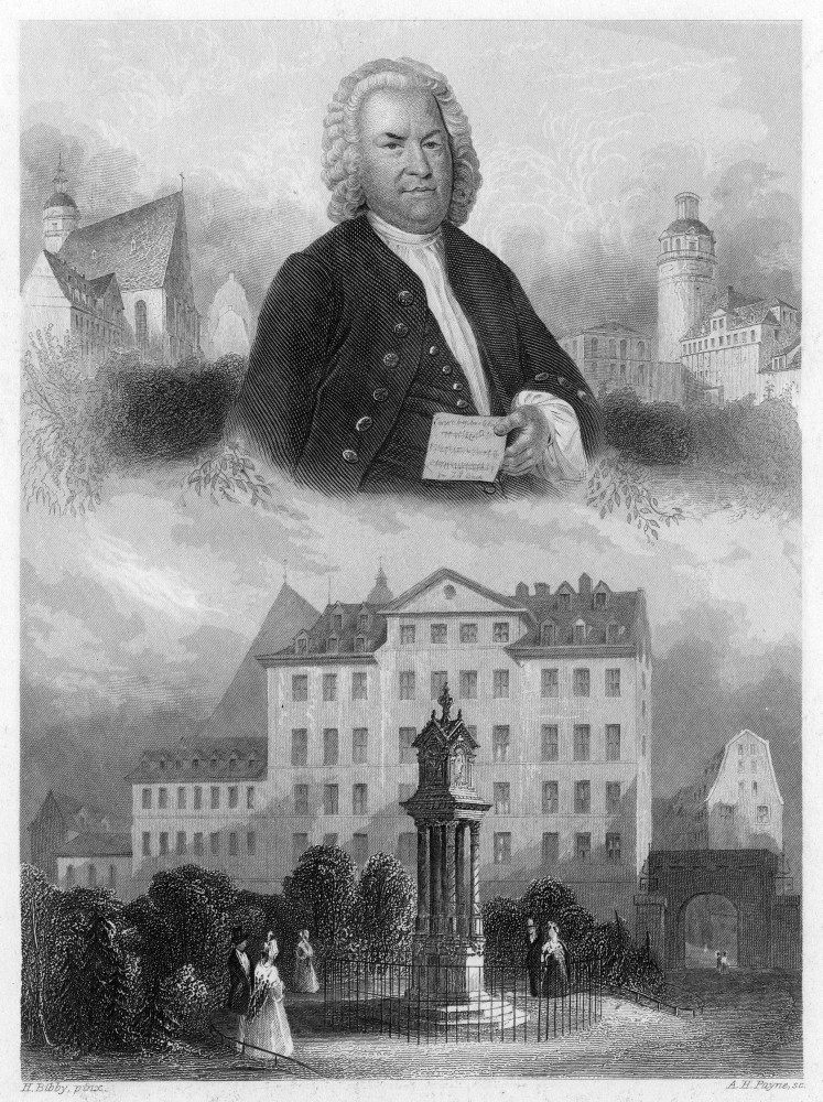 Johann Sebastian Bach /N(1685-1750). German Organist And Composer ...