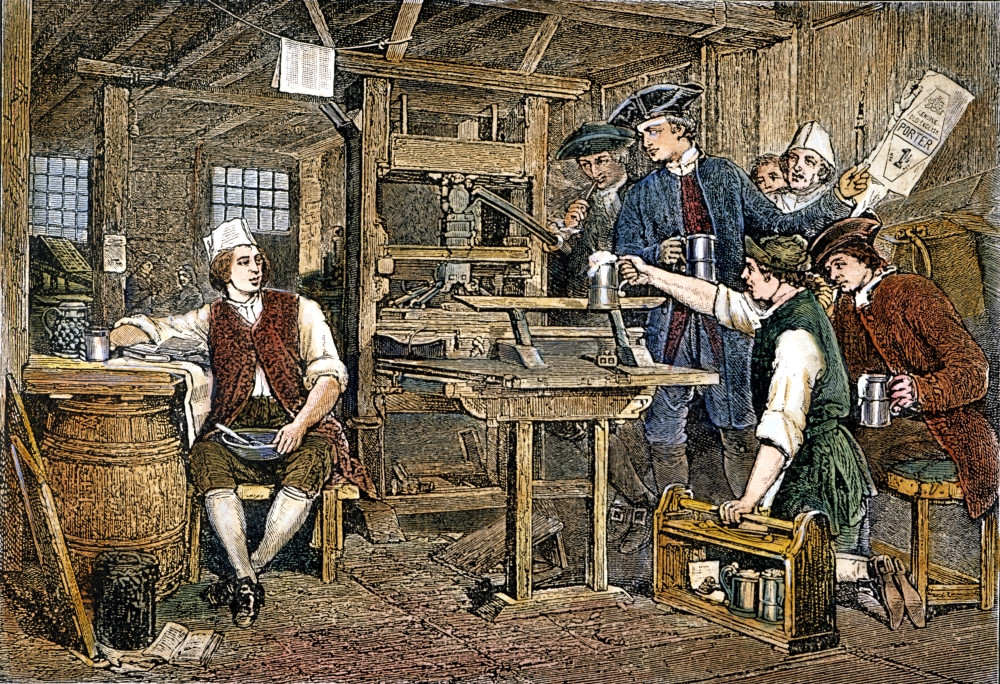 Benjamin Franklin (1706-1790). /Namerican Printer, Publisher, Scientist ...
