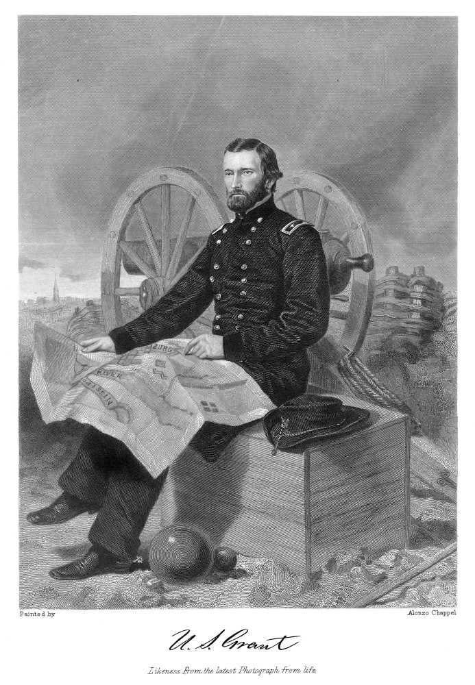 Ulysses S. Grant (1822-1885). /N18Th President Of The United States ...