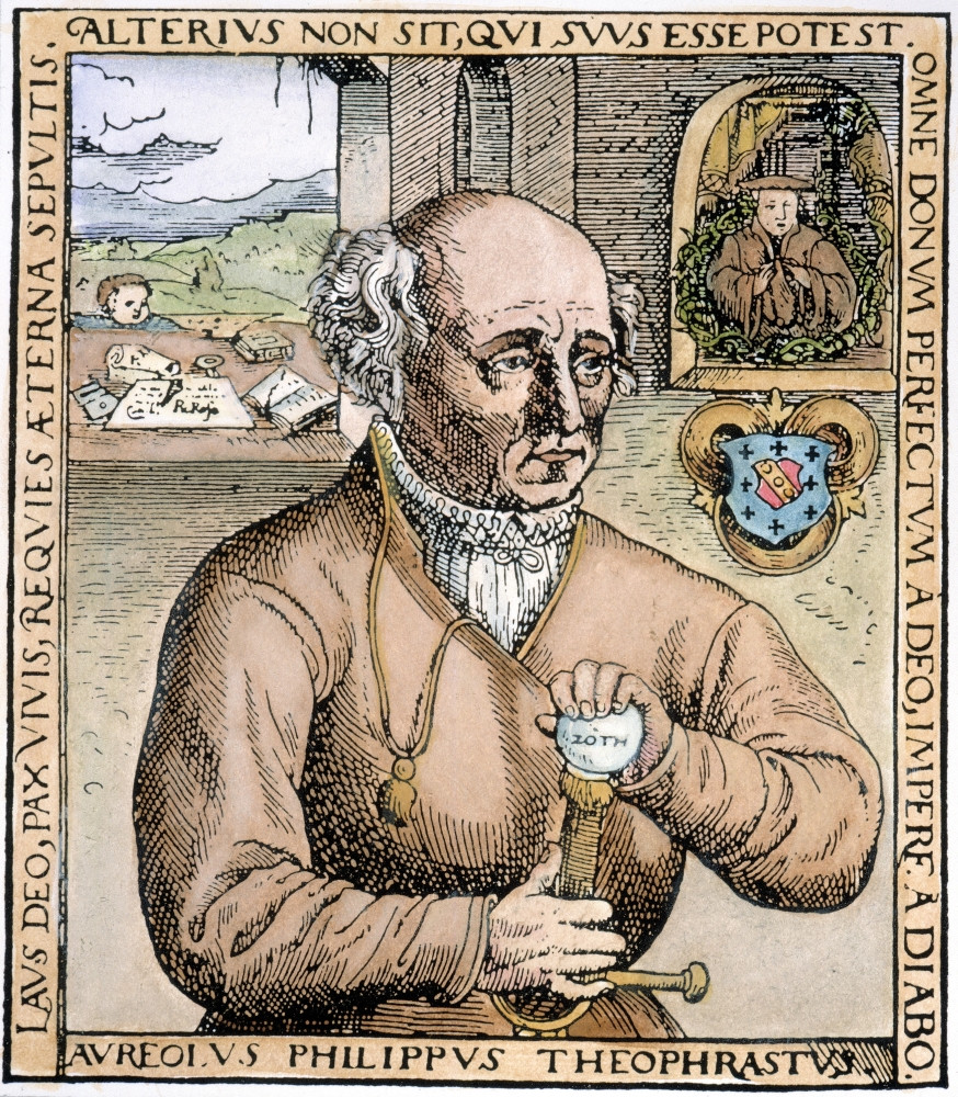 Paracelsus (1493-1541). /Nswiss Alchemist And Physician. The Word ...