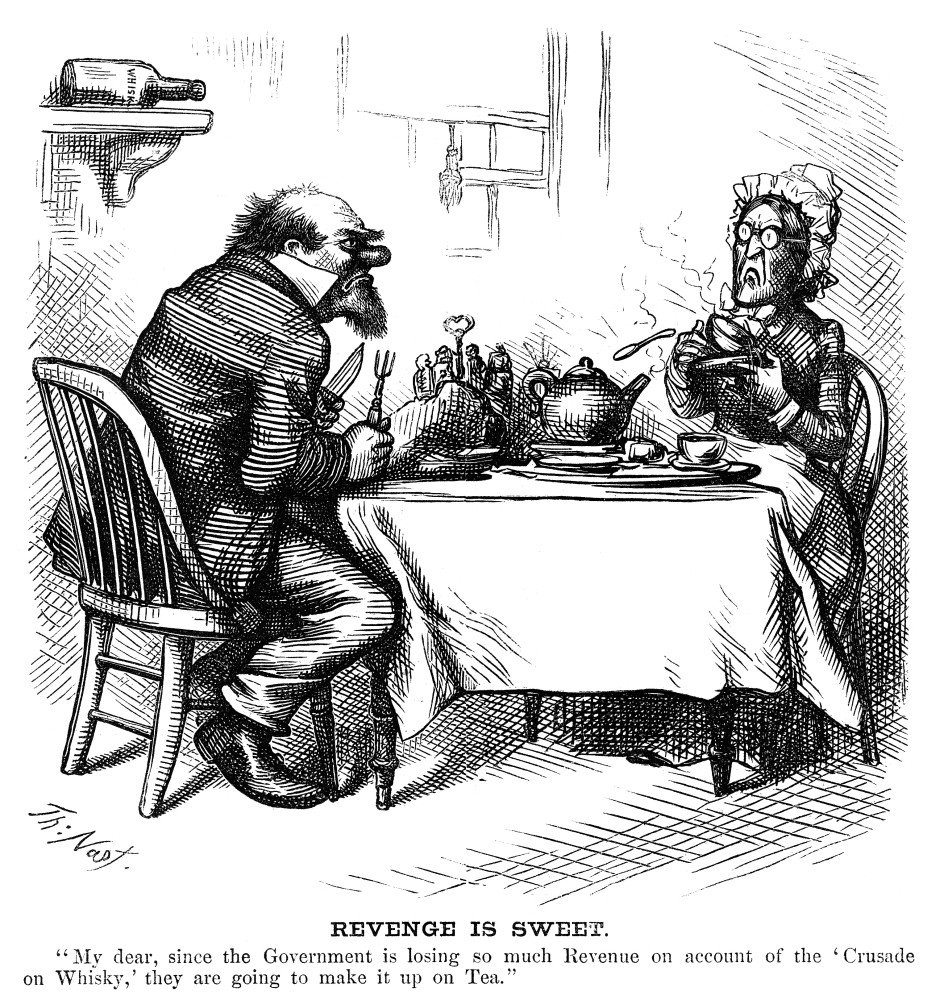 Temperance Movement, 1874. /N'Revenge Is Sweet.' Cartoon Of A Man ...
