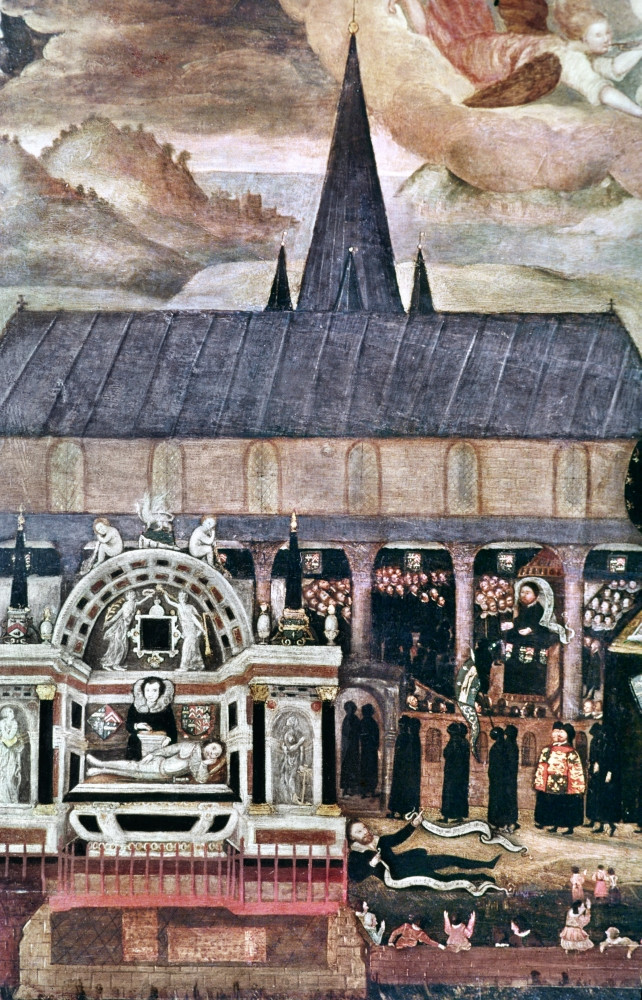 Sir Henry Unton /N(C1557-1596). English Soldier And Diplomat. Funeral ...