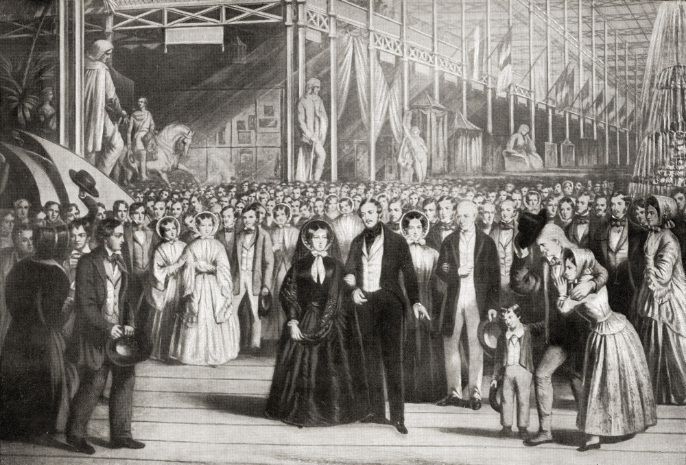 Queen Victoria, 1819-1901 And The Prince Consort,1819-1861 Opening The ...