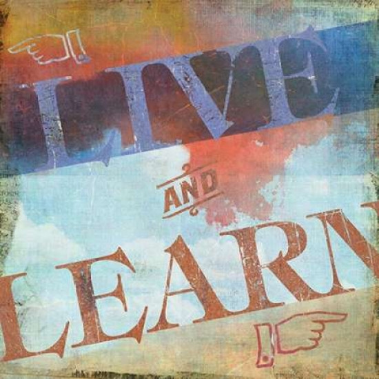 Live and Learn Poster Print by PI Studio (24 x 24) - Item ...